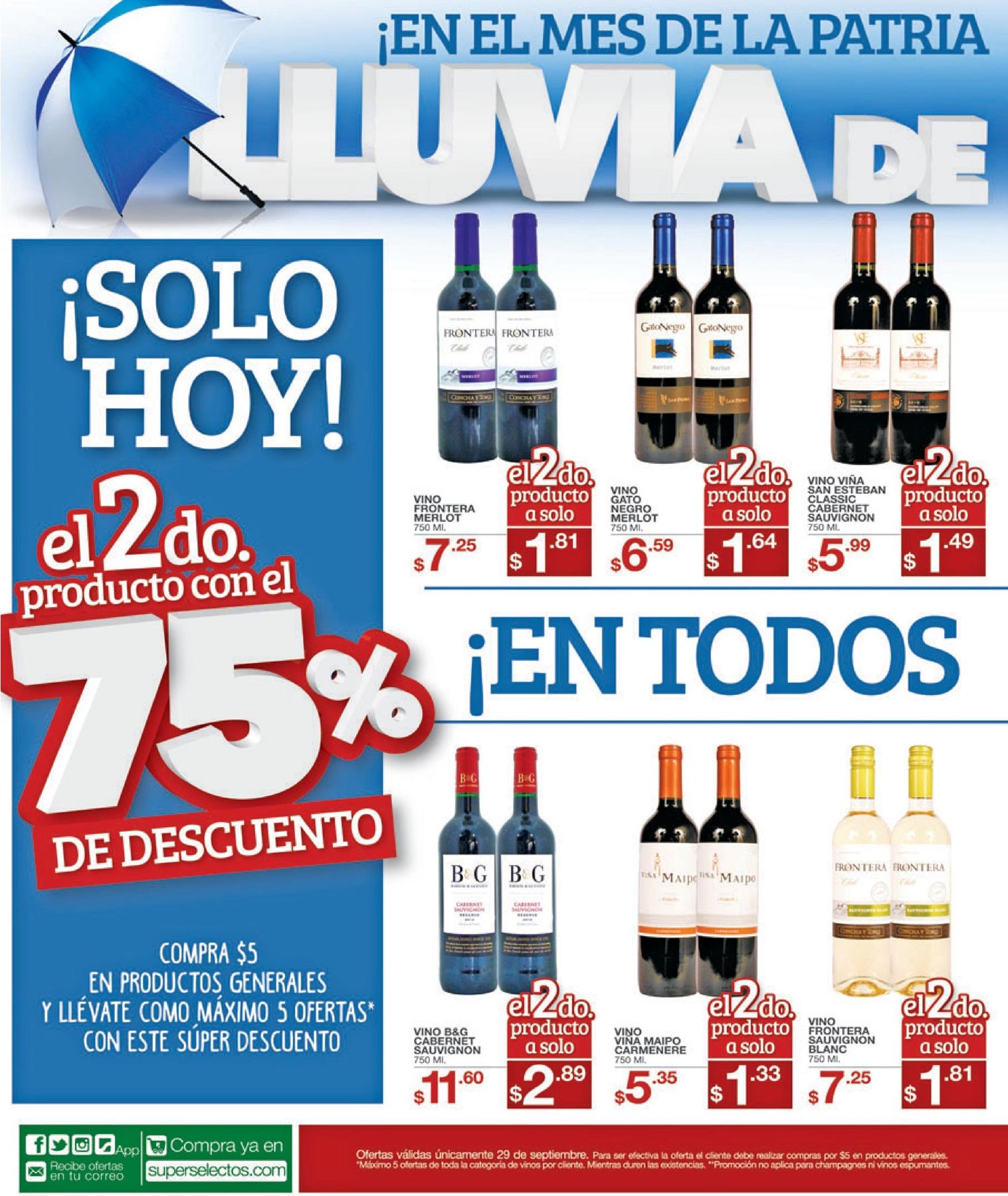 Se acerca el FIN DE MES de septiembre, mas promos (29-sep-16) - Ofertas ...