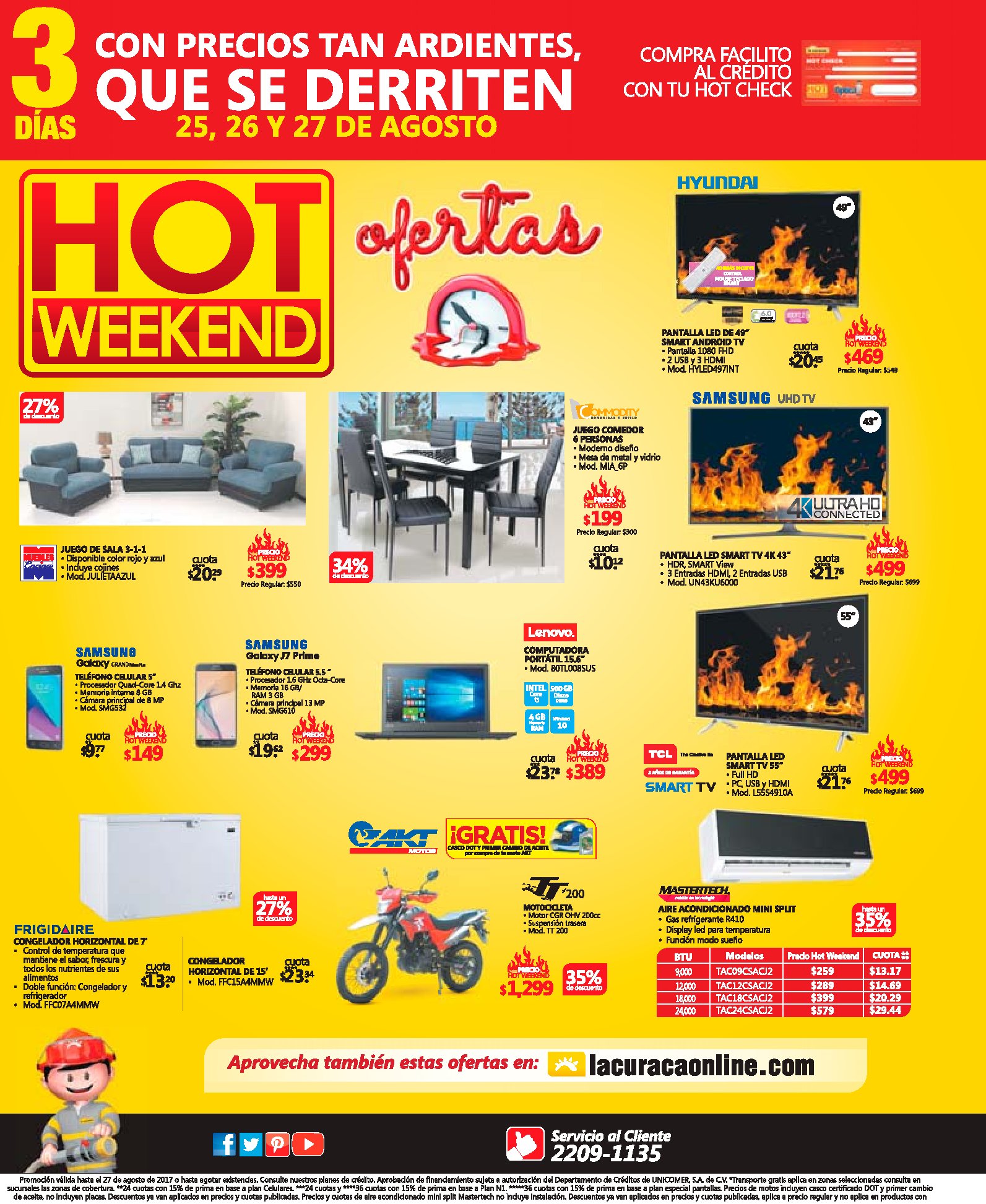 Fin de Semana Ofertas HOT WEEKEND 2017 [La Curacao y RadioShack ...
