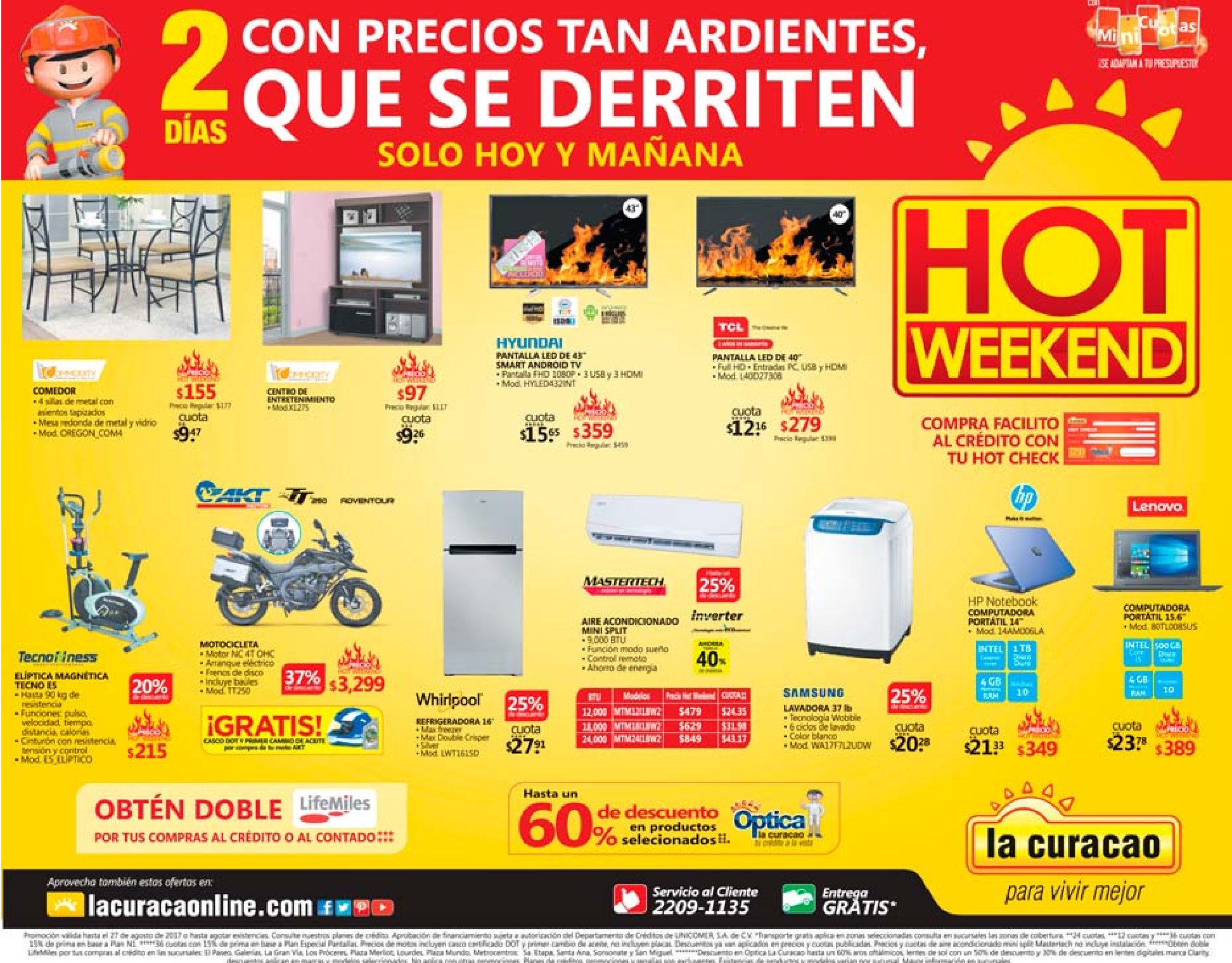 Fin de Semana Ofertas HOT WEEKEND 2017 [La Curacao y RadioShack ...